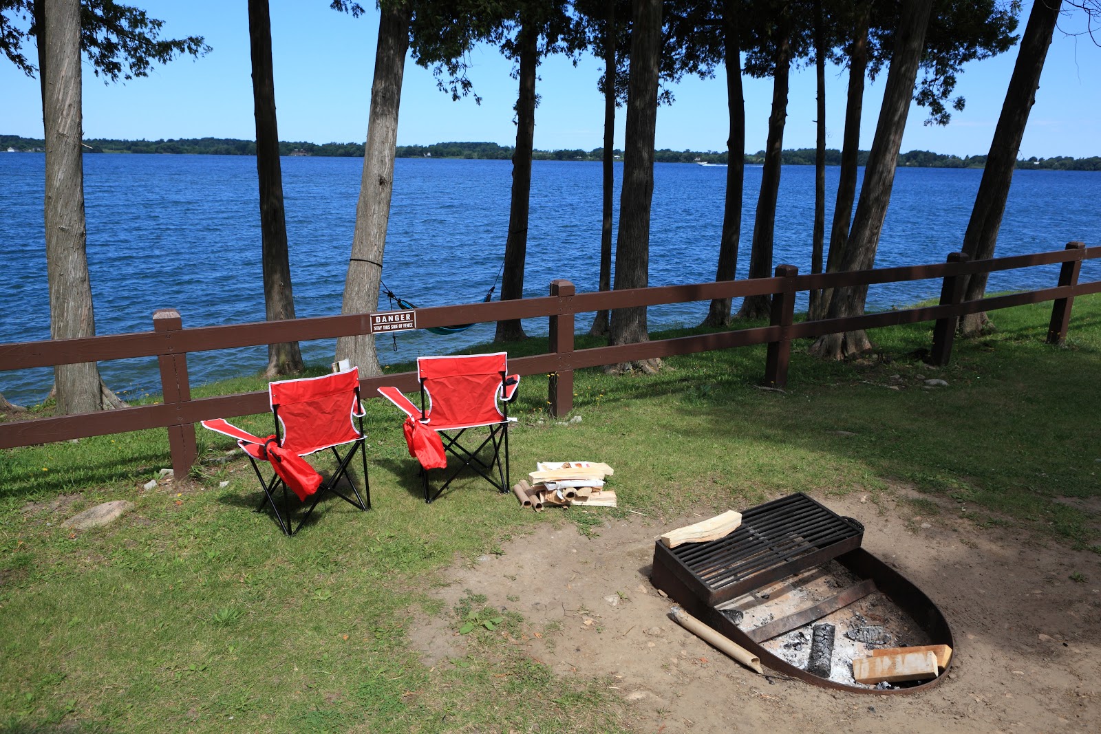 The Campsites: Cedar Point New York State Park
