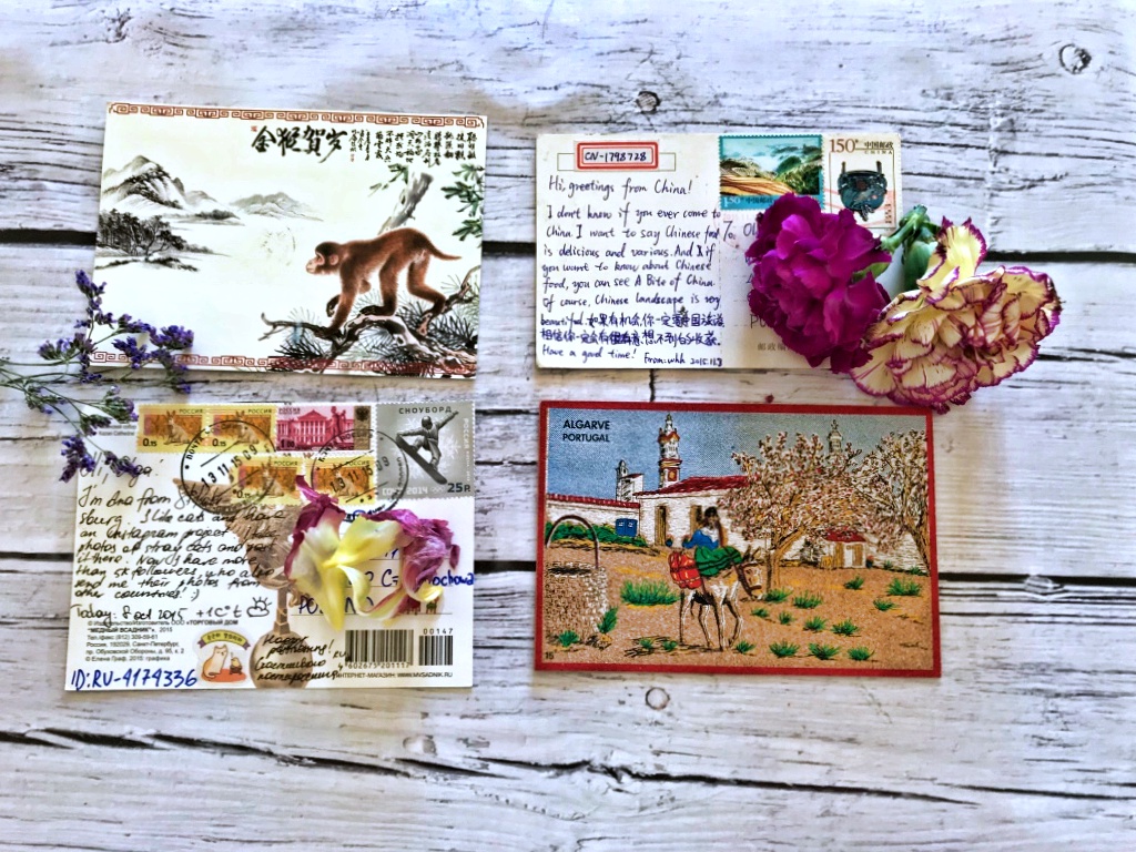 Olgusta: postcrossing