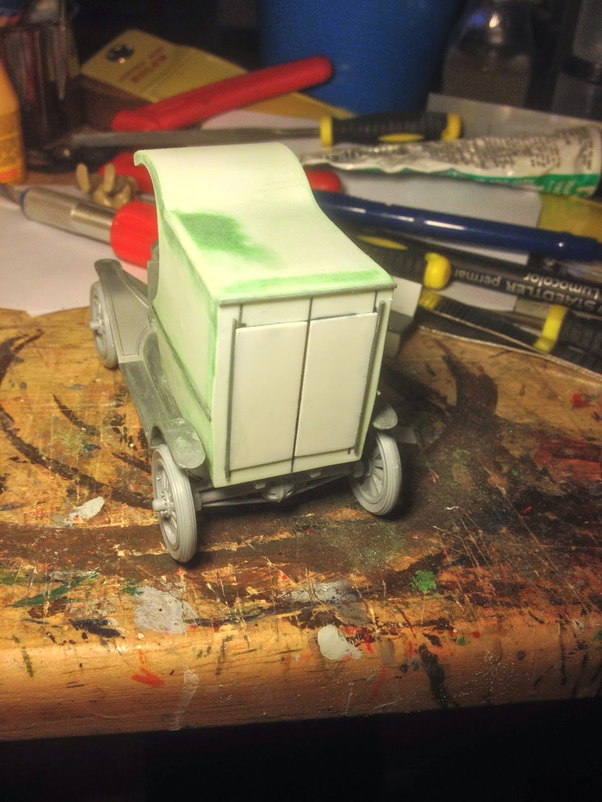 Scale Model Workbench: Ford model T conversion