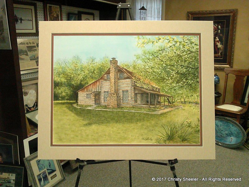 She Must Make Art : The Ivy Ranch on the Brazos River: An Art Commission