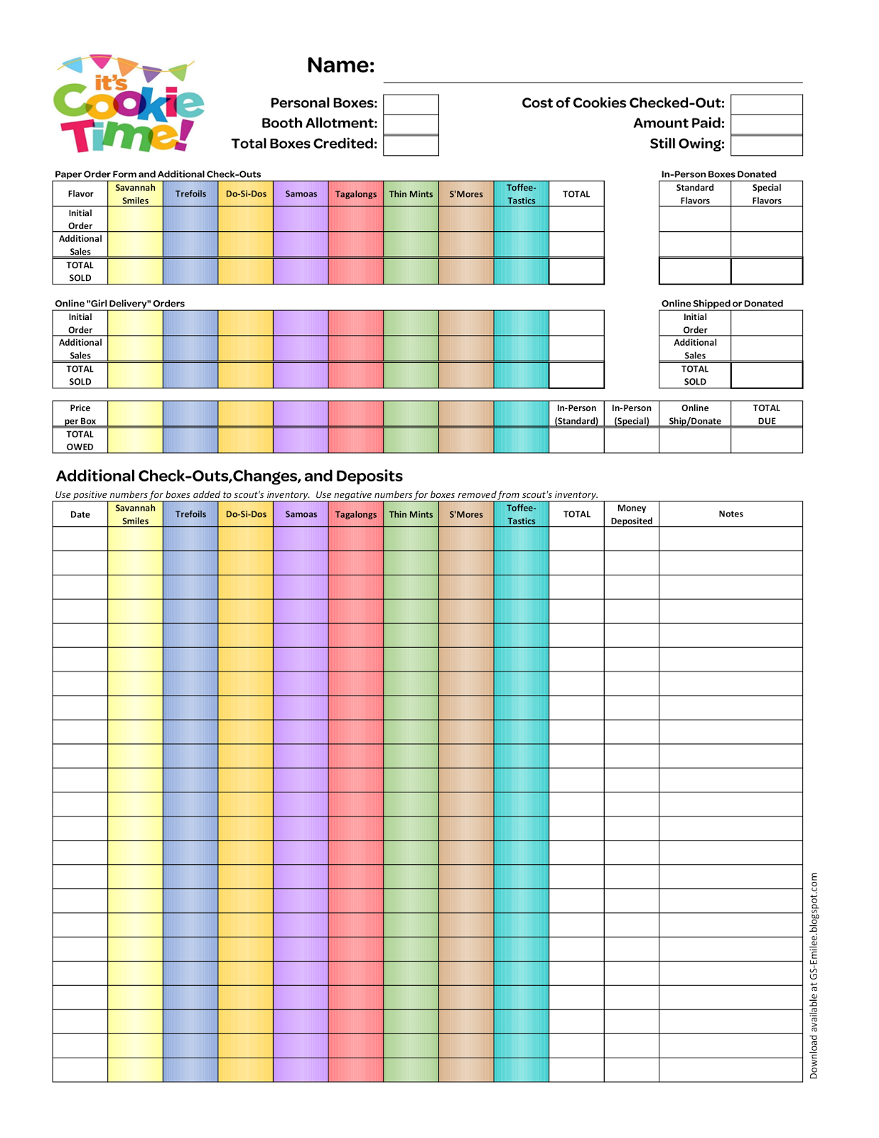 For Little Brownie Bakers Scouts