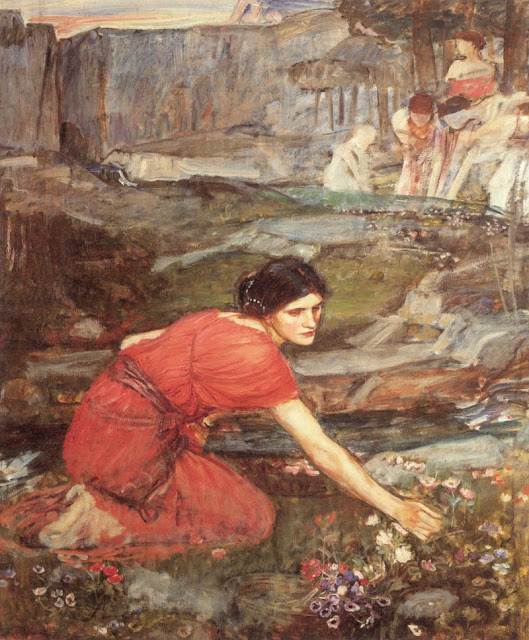 Painting of John William Waterhouse artist, John William Waterhouse ...