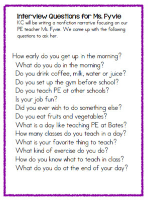 Joyful Learning In KC: Nonfiction Personal Narratives