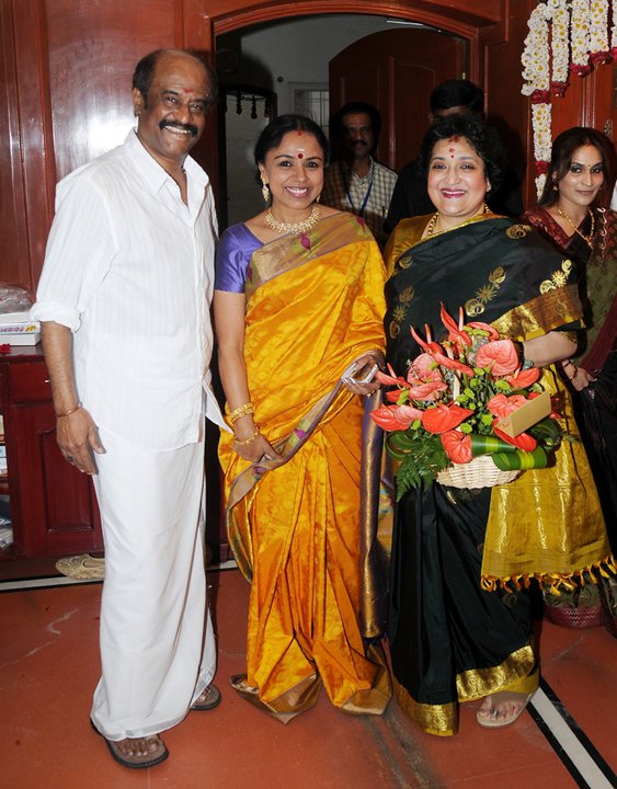 Sriranjani Malavi: Sudha Raghunath with Rajanikanth