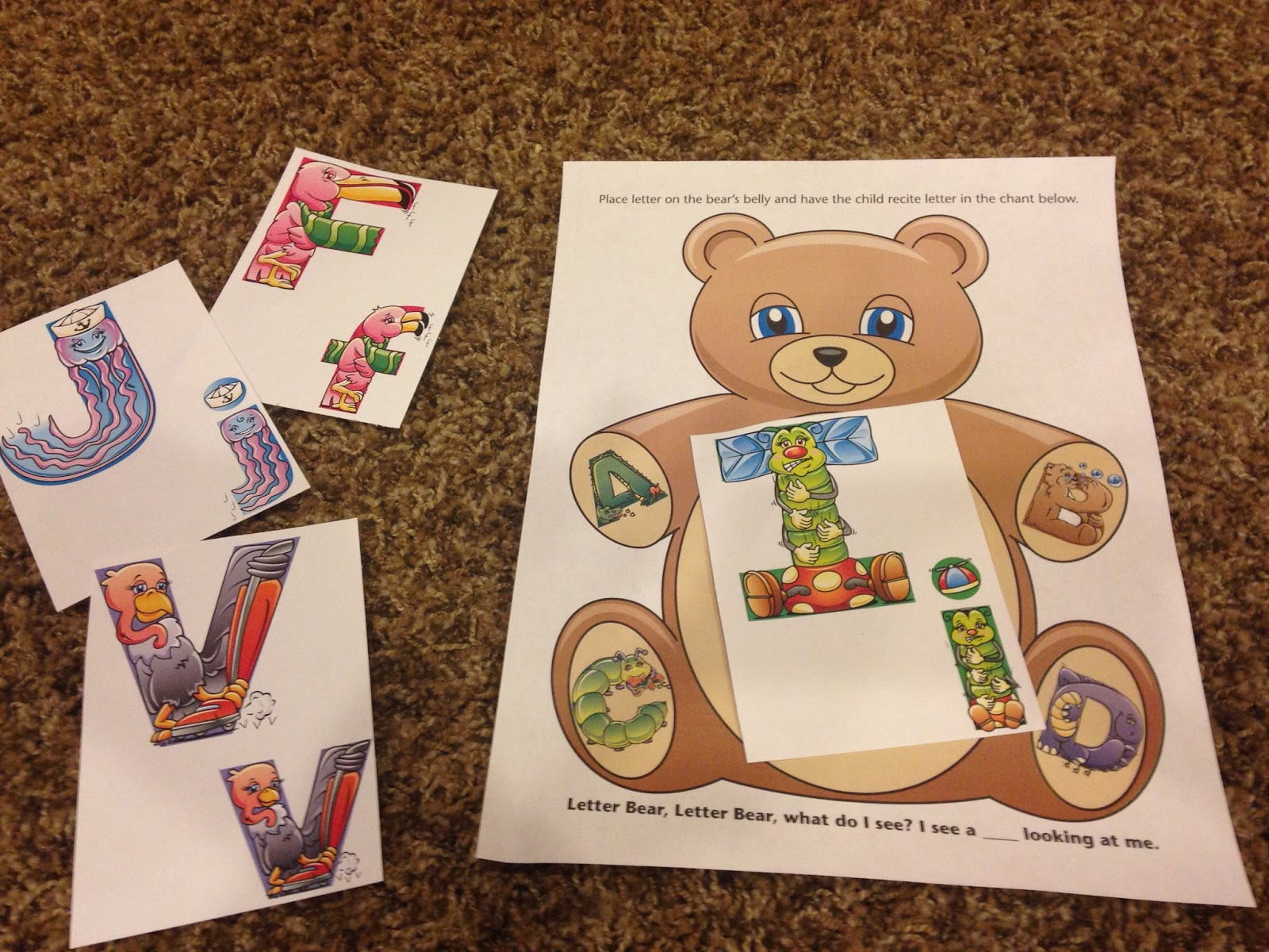 Amazing Action Alphabet: Brown Bear, Brown Bear, What Do You See?