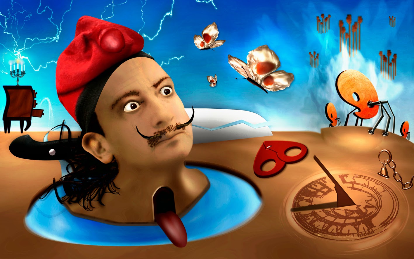 Mi tributo a Dalí. - Made in Mary