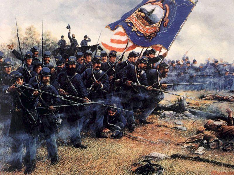The Thin Red Line: 13th Vermont Infantry - Gettysburg 1863