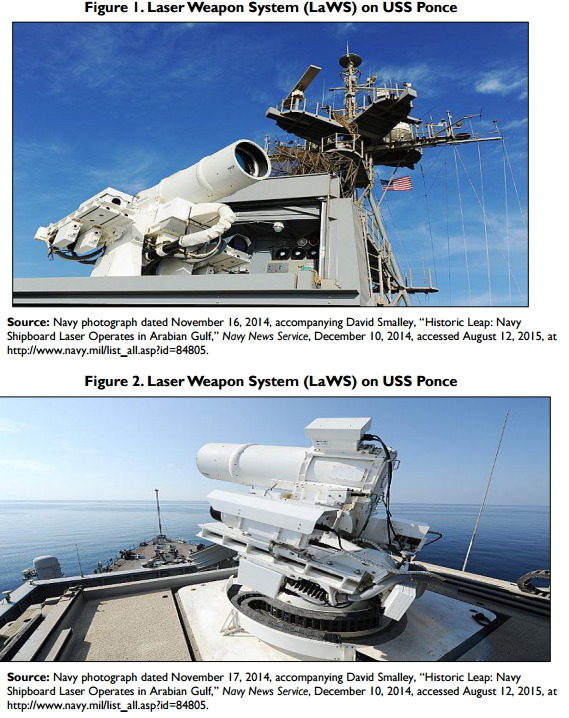 Navy Lasers, Railgun and Hypervelocity Projectile are each game ...