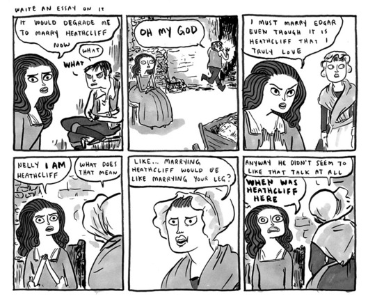 the Brontë Sisters: Superstar Cartoonist Kate Beaton on Superheroes ...