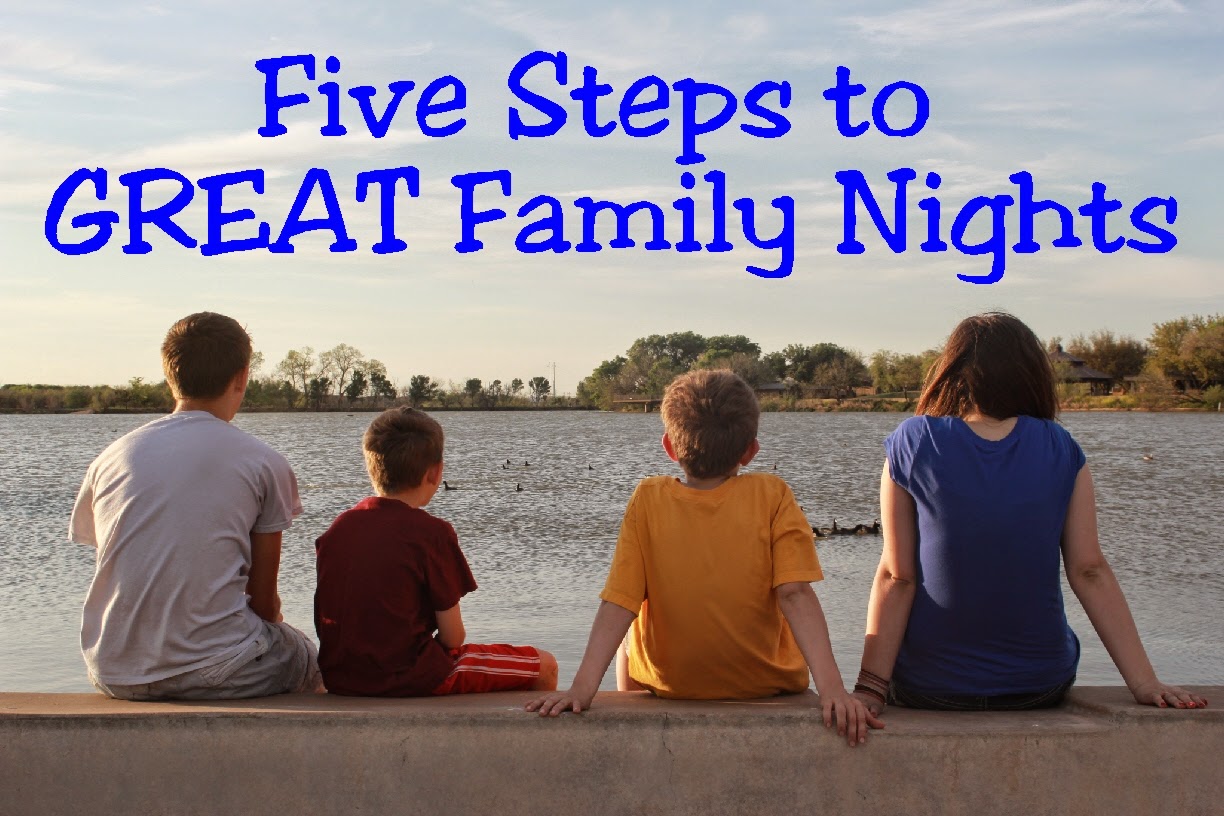 5 Steps to Have a Great Family Night