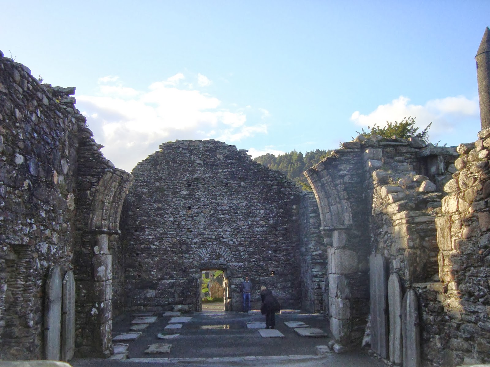 Hannover, and over again: Glendalough and St Kevin's cave