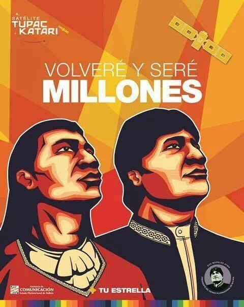 BOLIVIA... LO MEJOR QUE TENEMOS: TUPAC KATARI VOLVIÓ Y ES MILLONES