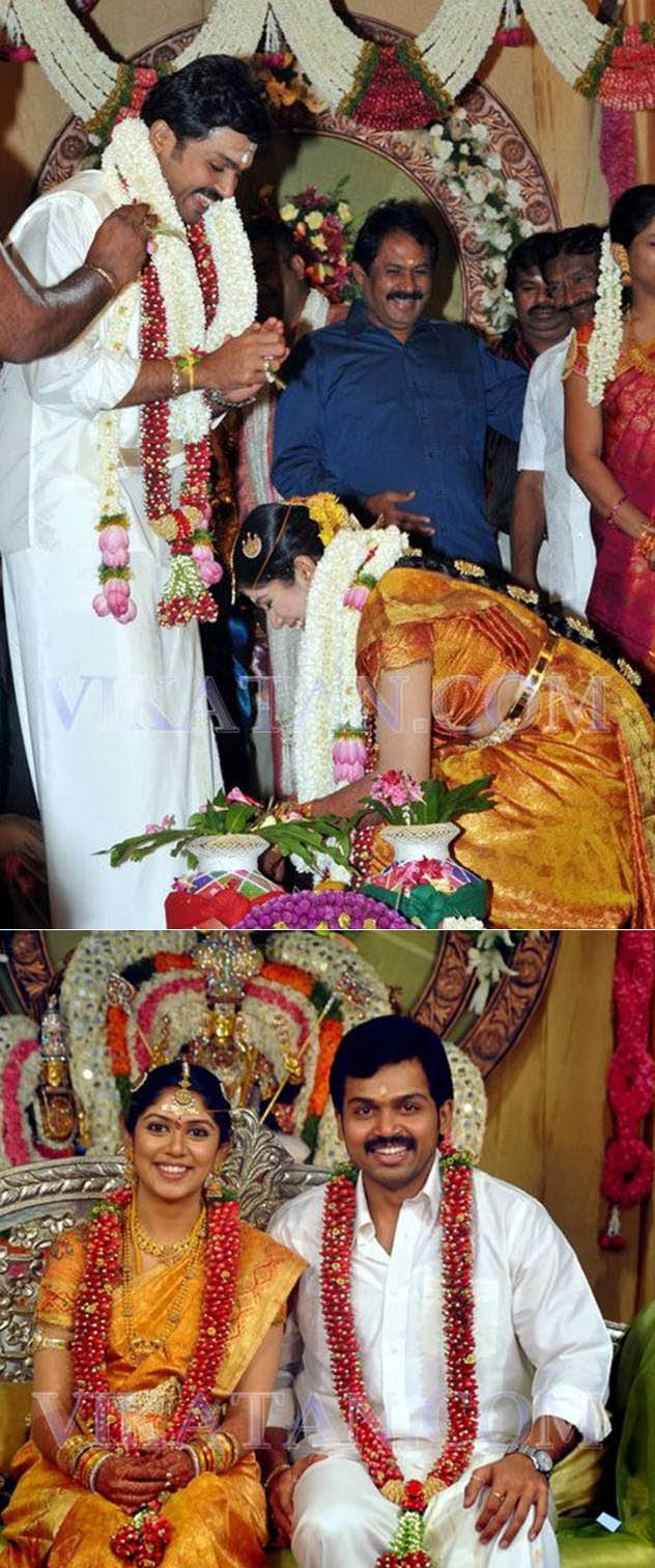 5.5 (South Indian Cinema Special): Karthi Marriage (11 Unseen Photos)
