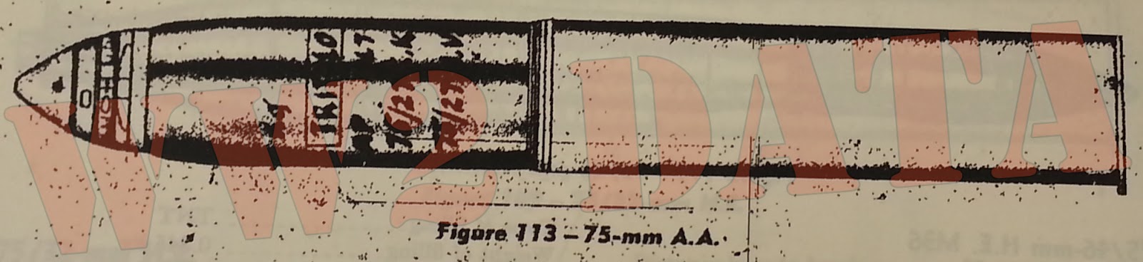 WW2 Equipment Data: Italian Explosive Ordnance - 75mm Projectiles (Part 2)