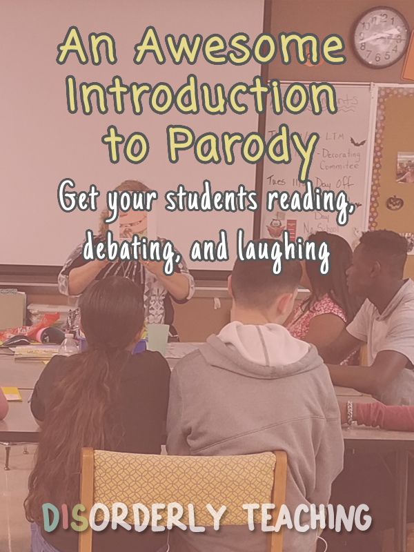 Disorderly Teaching: AN AWESOME INTRODUCTION TO PARODY