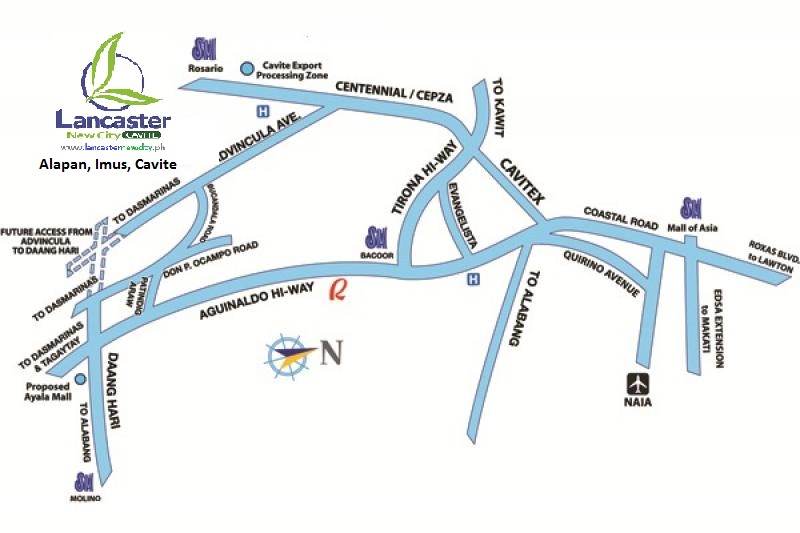Lancaster New City Cavite: Location And Accessibility in Lancaster New City