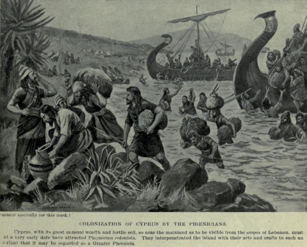 Searching in History: Rise and Fall of the Phoenicians