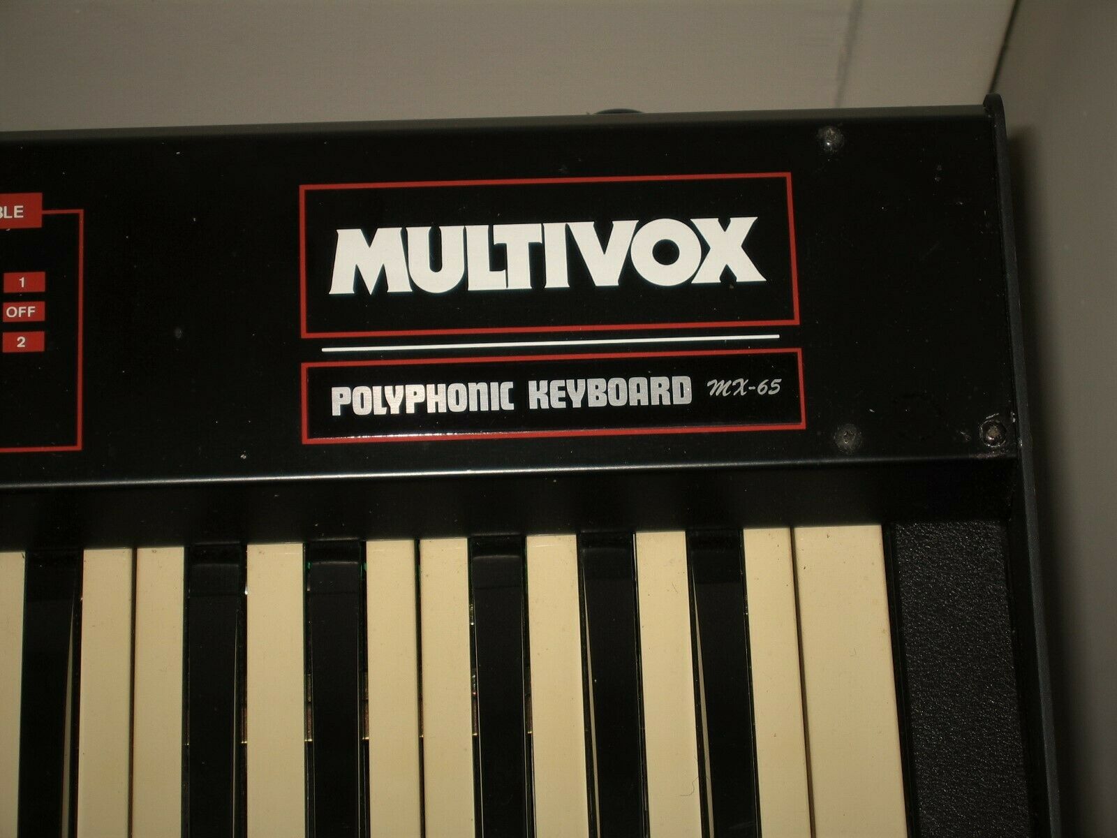 MATRIXSYNTH: Hillwood Multivox MX-65 Polyphonic Analog Synthesizer SN ...