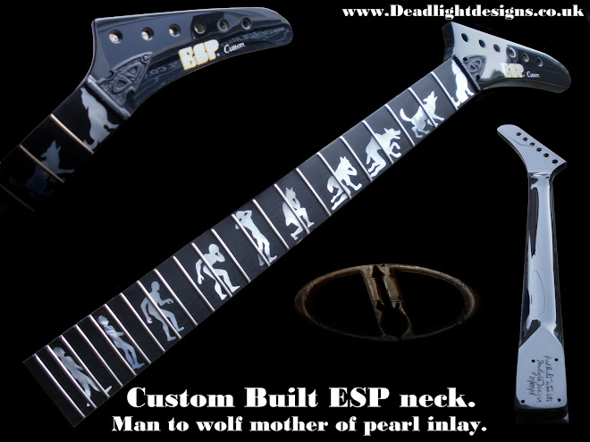 " Deadlight Designs Custom Guitar Workshop UK"