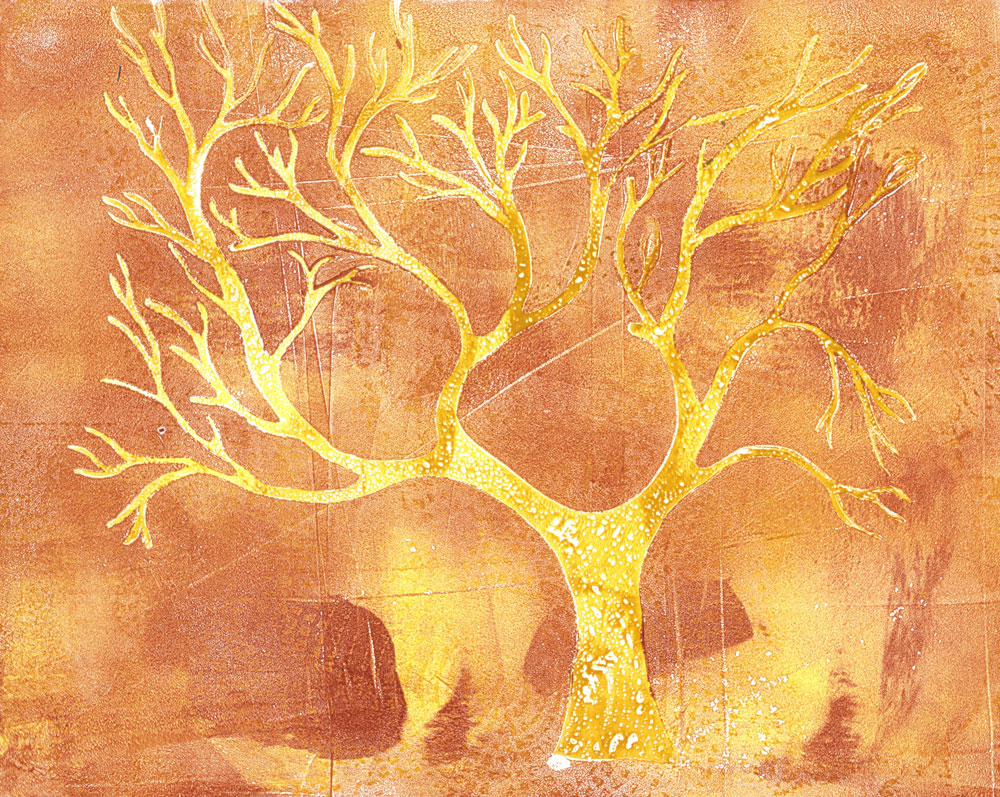 MartaHarveyArt: Challenge 238 and Tree Stencil / Mask