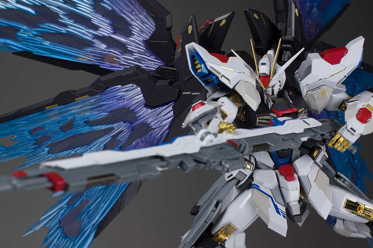 GUNDAM GUY: METAL BUILD Strike Freedom Gundam Wing of Light Effect Part ...