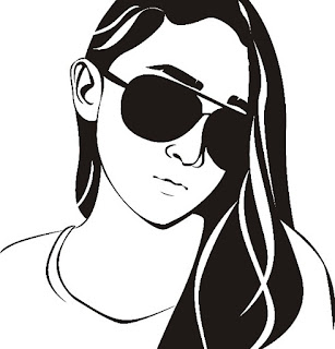 Line Art Gallery Gadis-Gadis Cantik