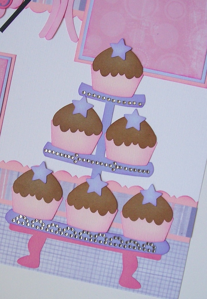 BLJ Graves Studio: Princess Birthday Party Scrapbook Page