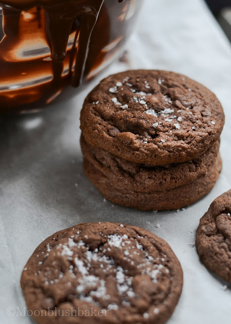 Behind the baker /-/ Salted Quadruple Chocolate Chip Cookies | The ...