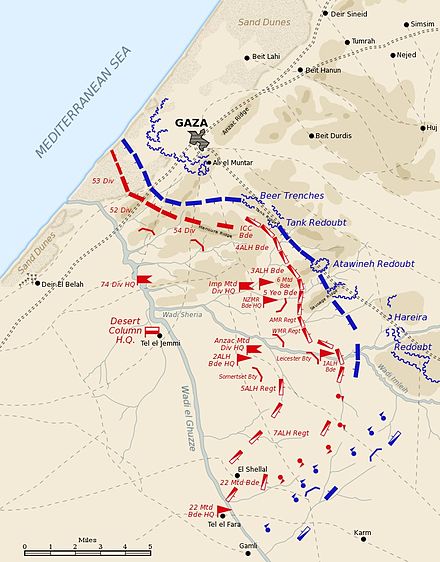 MEI Editor's Blog: April 17-19, 1917: The Second Battle of Gaza, First ...
