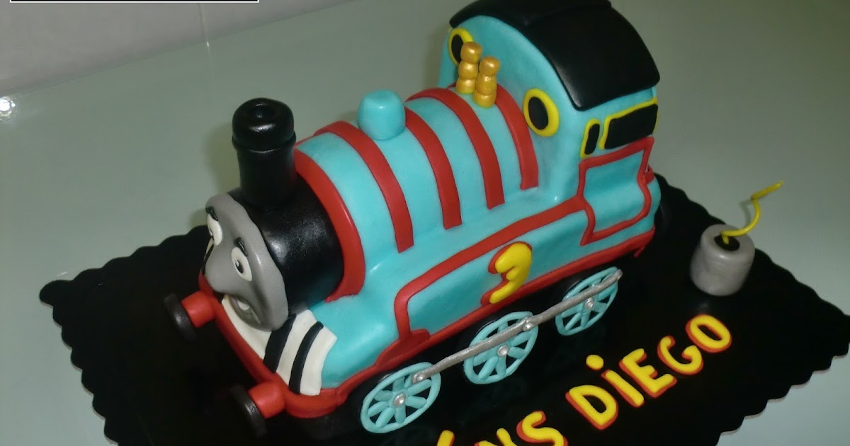 Quero1bolo: Parabéns Diego - Comboio Thomas