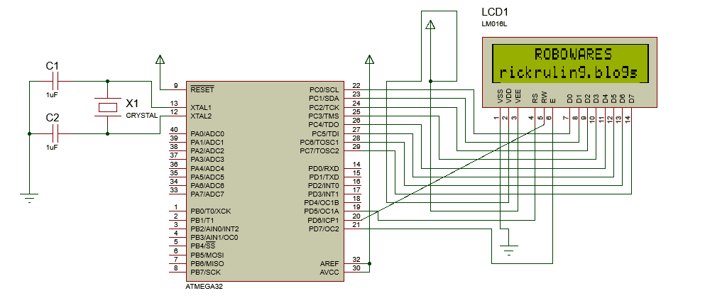 ATmega32: October 2013