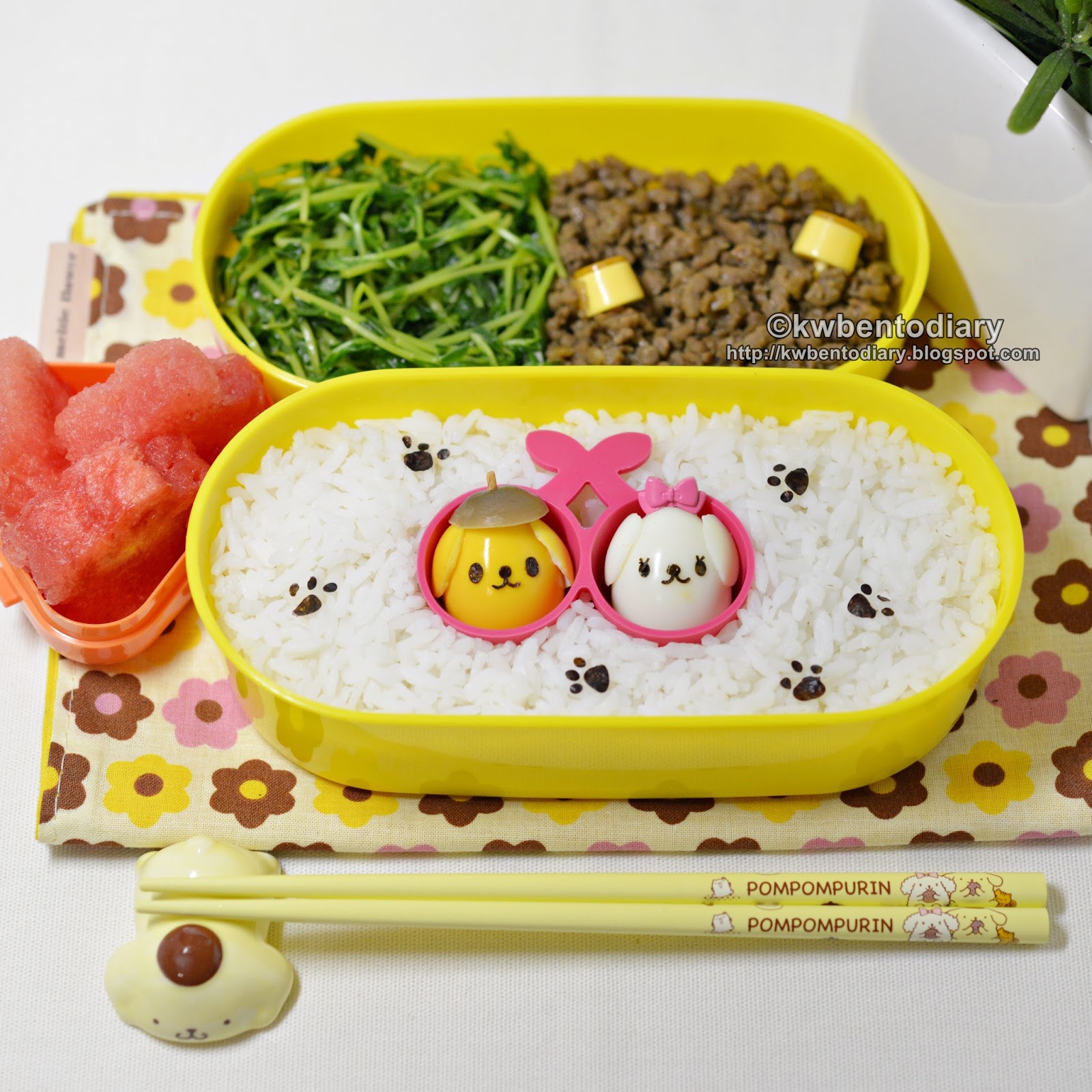 Karenwee's Bento Diary: Bento2016#Apr15~Back to school bento