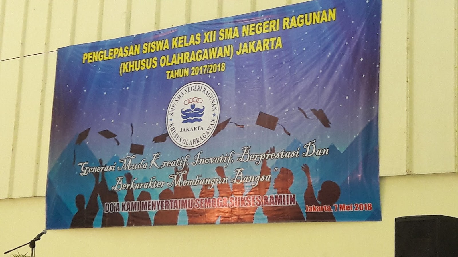 SEKOLAH KHUSUS OLAHRAGAWAN SMP/SMA NEGERI RAGUNAN : PERPISAHAN SMA 2018