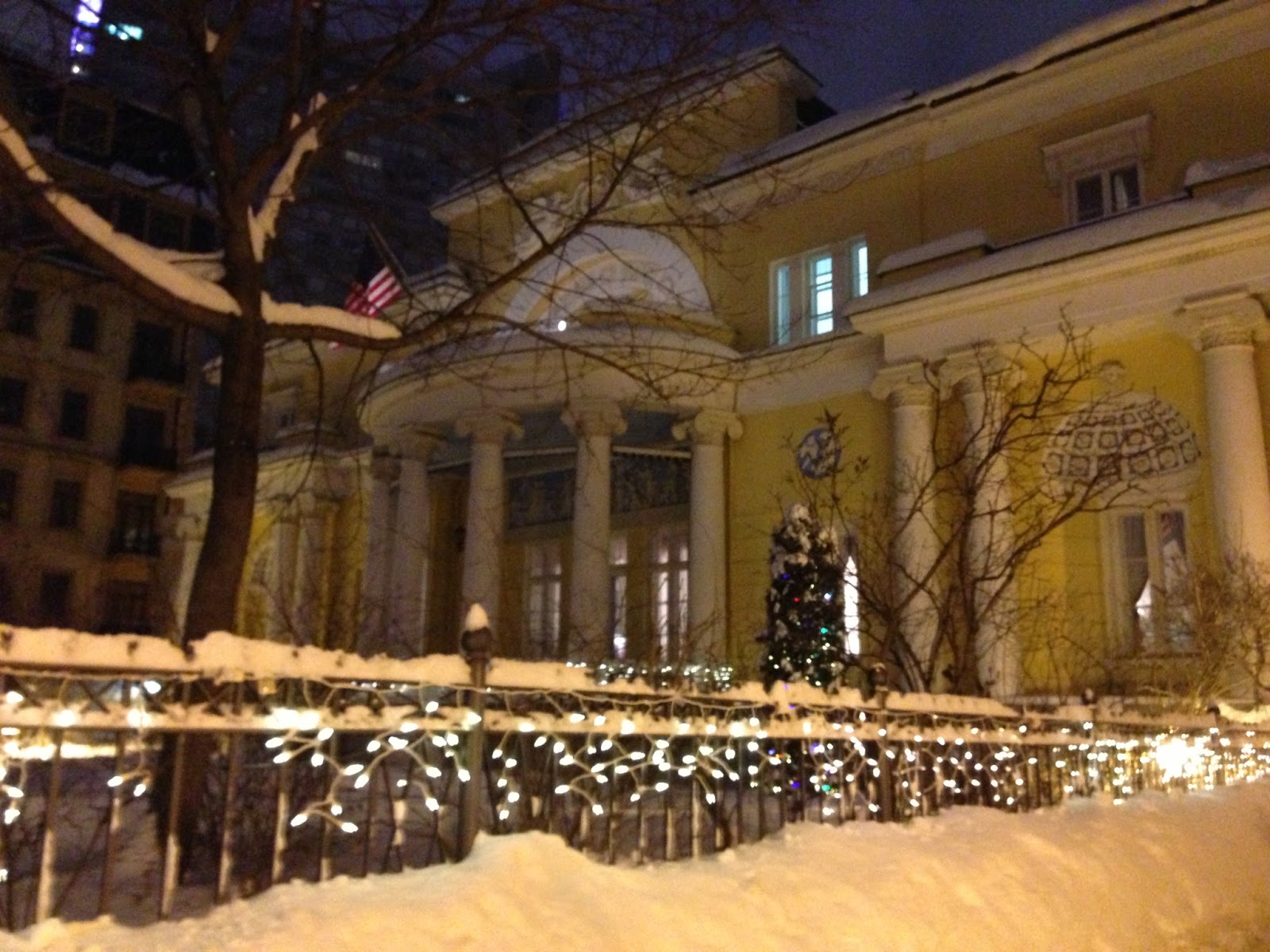 Bringing Him Home...: Spaso House