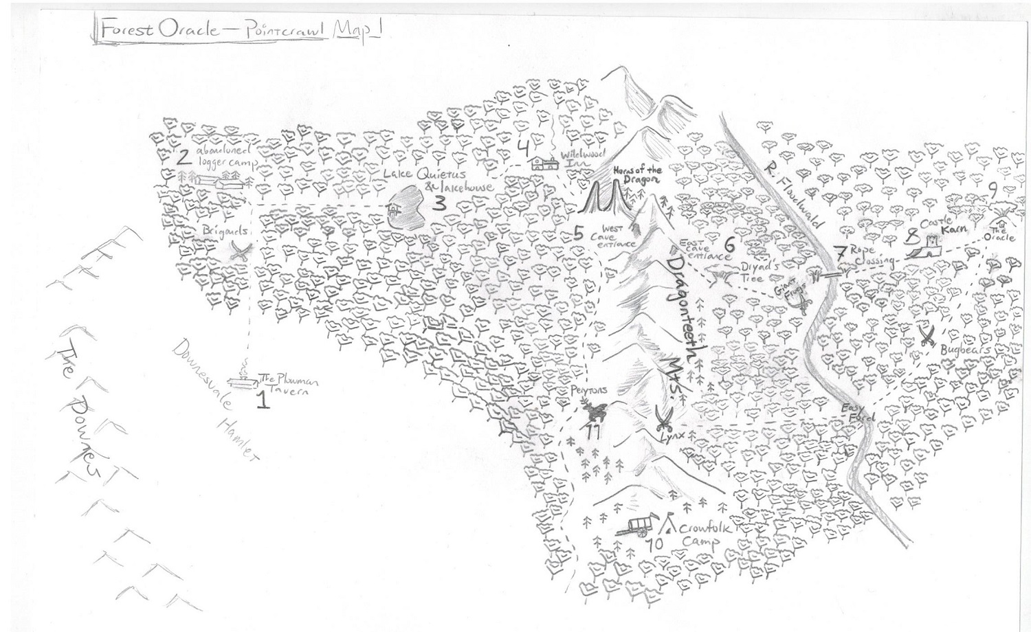 Bunions & Barnacles: AD&D1e N2: The Forest Oracle