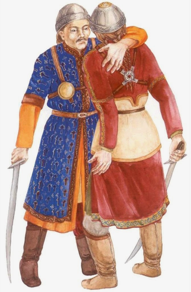 KIPÇAKLAR: ÇİZME KUMAN KIPÇAK RESİMLERİ