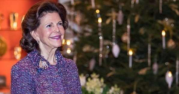 Queen Silvia's 75th birthday reception at the Royal Palace ...