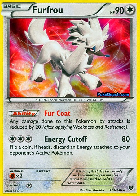 Furfrou -- Pokemon X and Y Card Review | PrimetimePokemon's Blog
