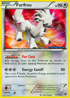 Furfrou -- Pokemon X and Y Card Review | PrimetimePokemon's Blog