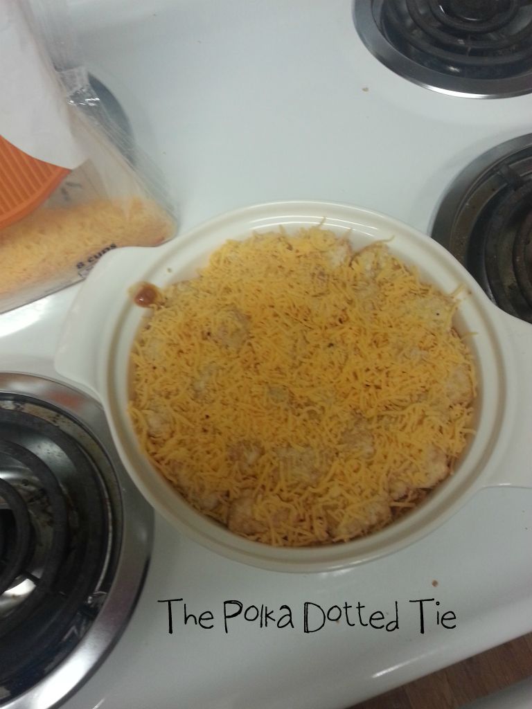 The Polka Dotted Tie: Chili Tot Bake