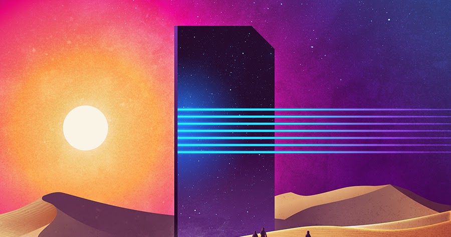 The Geeky Nerfherder: #CoolArt: 'Neowave' Print Set by James White (aka ...