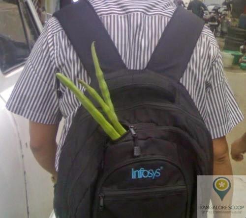 Story of a bag: from Infosys