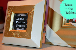 House in the Heights: Gilded Picture Frames