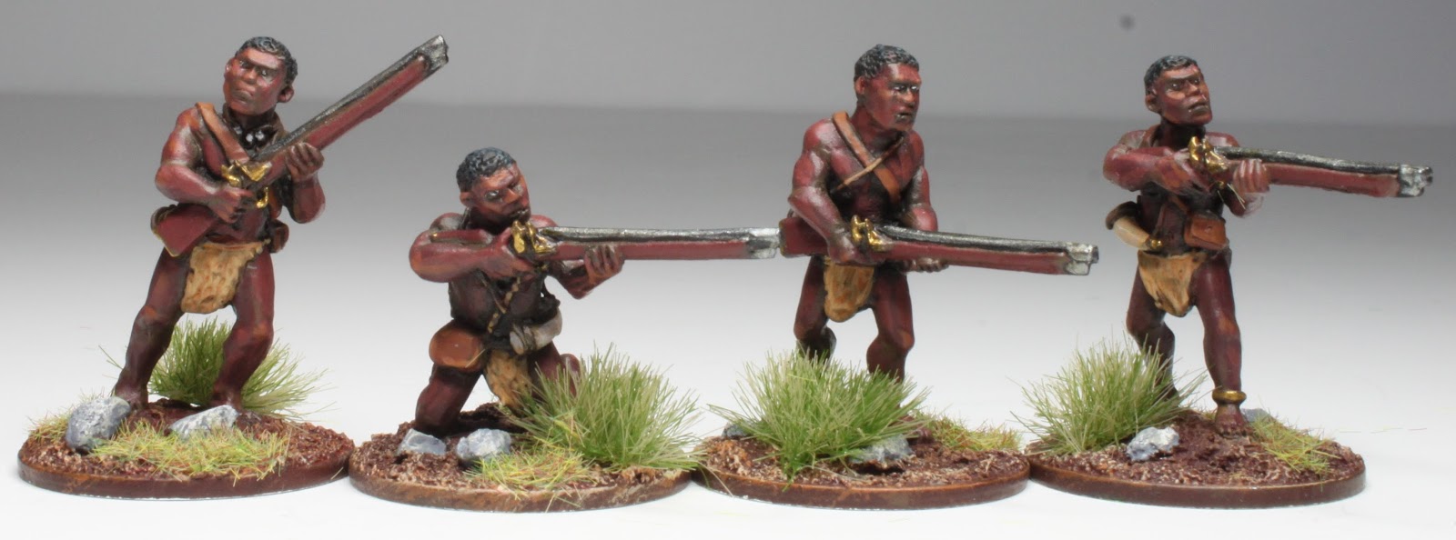 28mm Victorian Warfare: The Matabele!