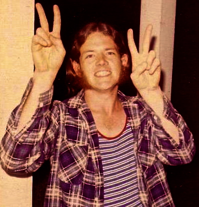 TV NEWS PHOTOGRAPHER In Black And White With One Eye Closed