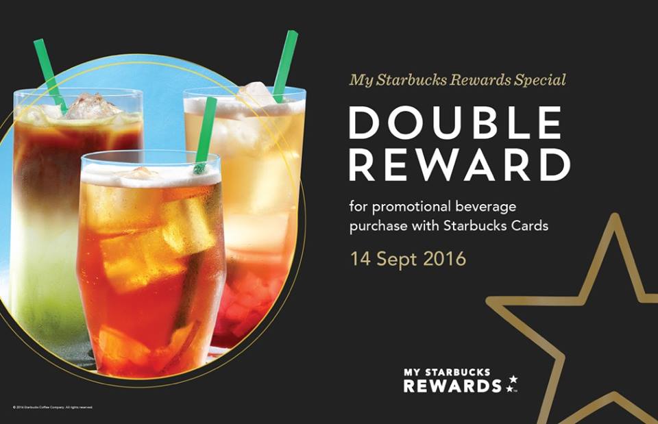 星巴克全新饮料 Double Reward