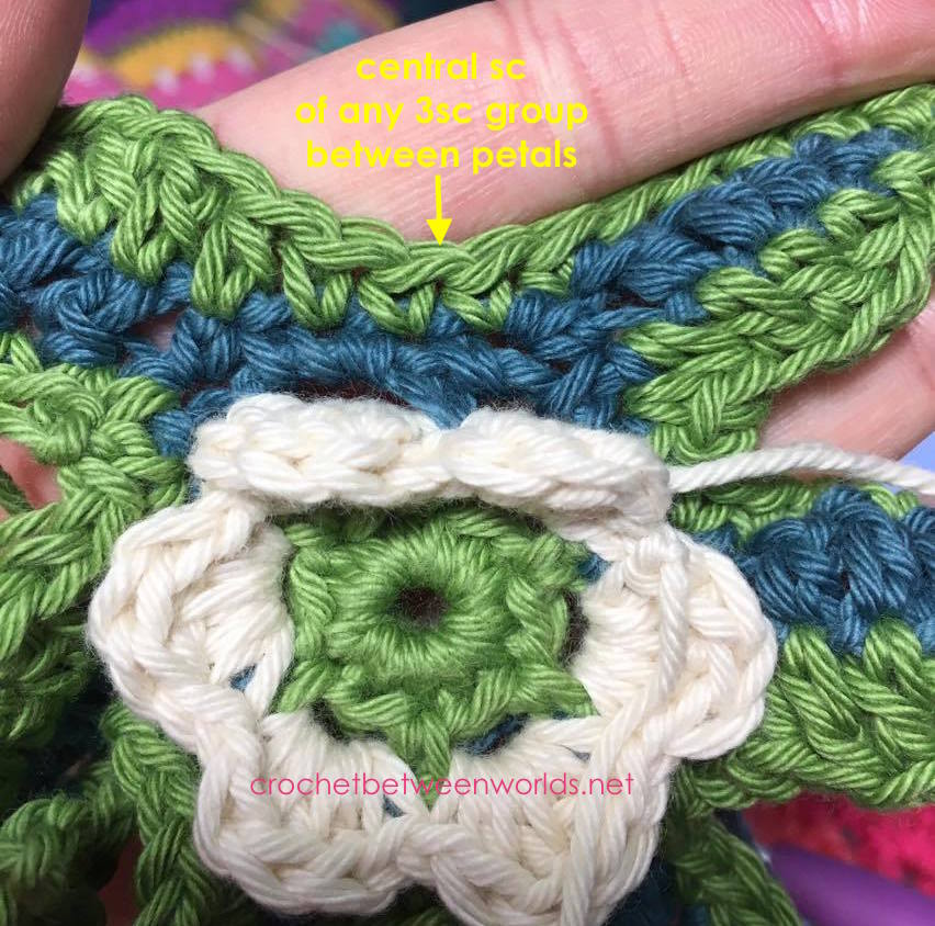 Crochet between worlds: Frida's Flowers CAL - Block 7 - Frida's Bouquet