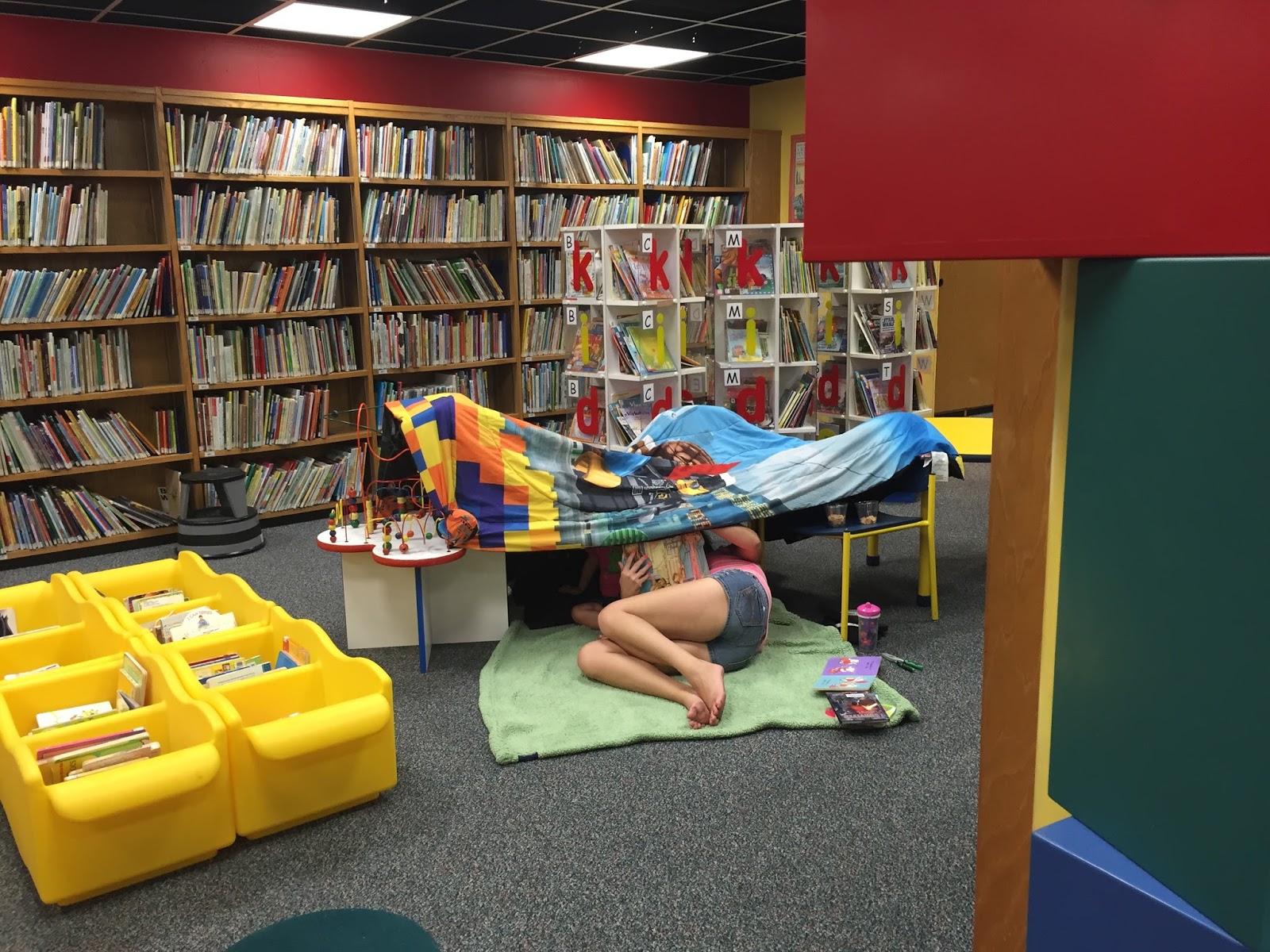 Abby the Librarian: Family Camp Out
