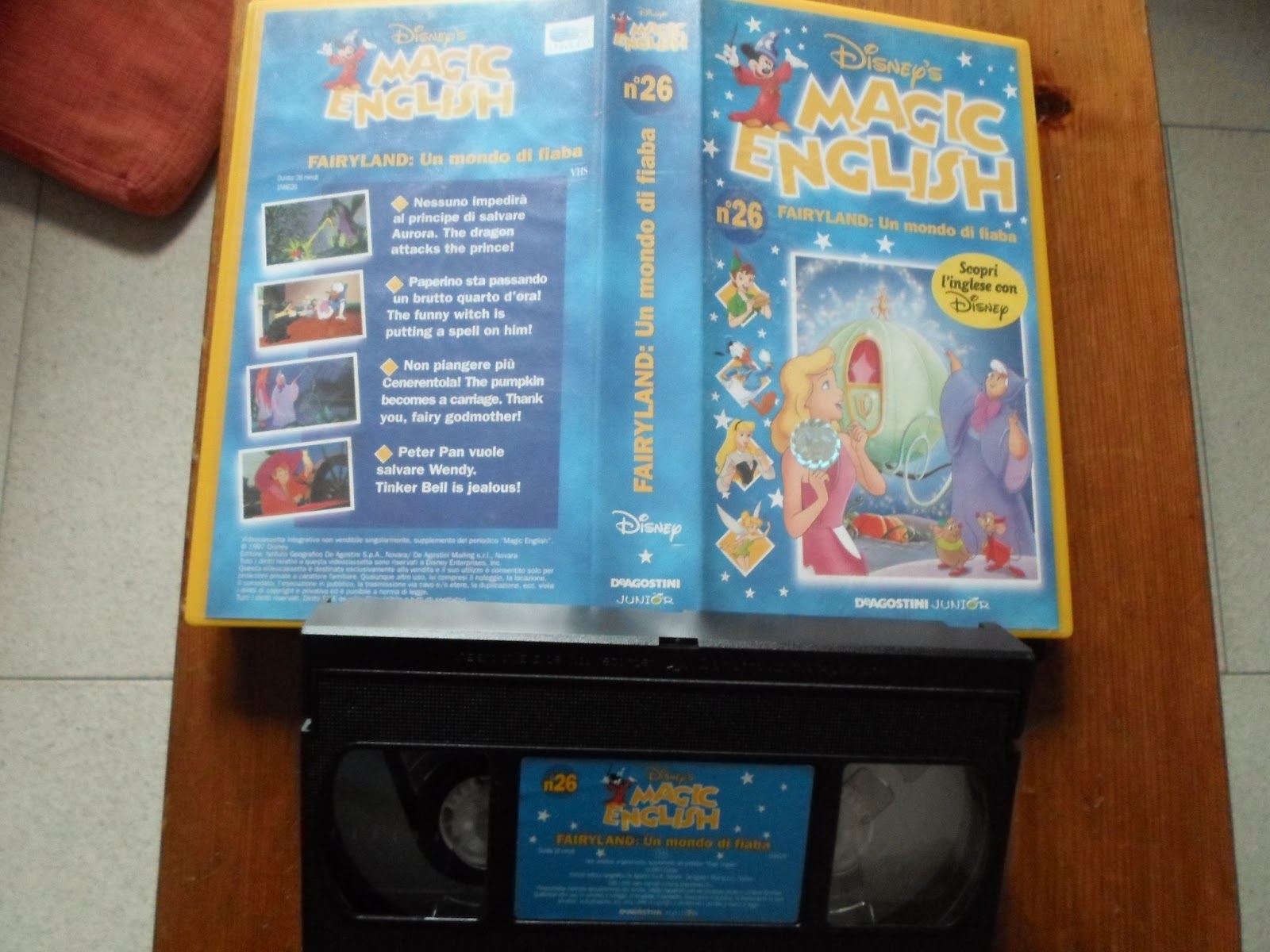 VHS Disney: IMMAGINI MAGIC ENGLISH