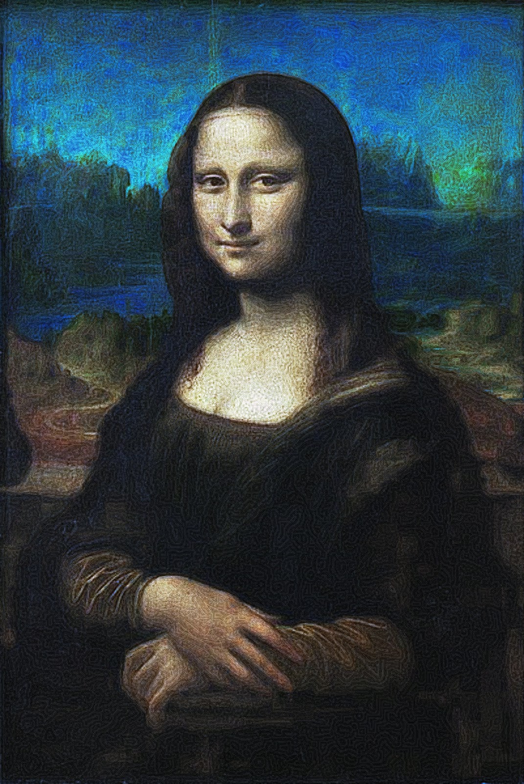 Stealing Commas: Defiling the Mona Lisa